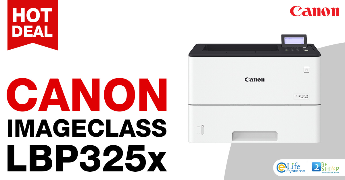 ช้อป [LBP325X] CANON IMAGECLASS LBP325x ราคาถูก ซื้อออนไลน์ที่นี่ ส่งฟรี